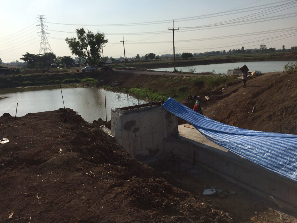 งานก่อสร้างสถานีสูบน้ำ วังน้อย – บจก. เอเชีย พลัส เอ็นจิเนียริ่ง